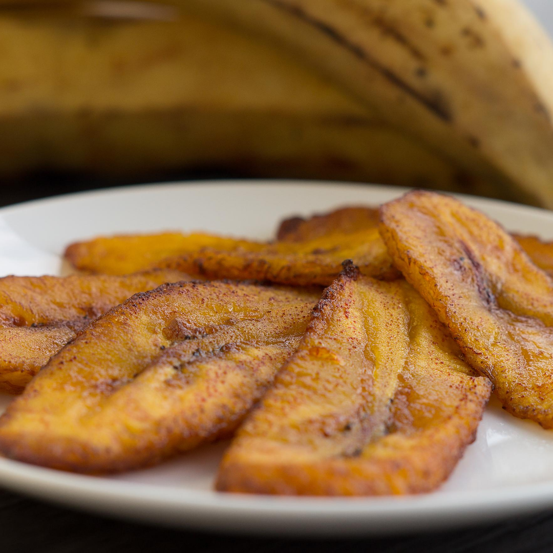 Deep-Fried Plantain (Dodo) in Vegetable oil - Nutrient composition ...